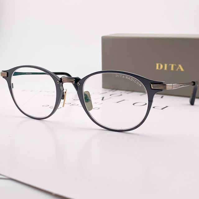 New DITA glasses RADICON OPTICAL Japanese handmade retro pure titanium myopia glasses frame DTX166