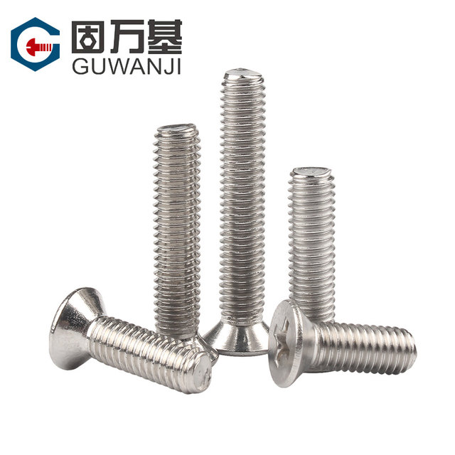 304 stainless steel cross flat head screws countersunk head machine ...