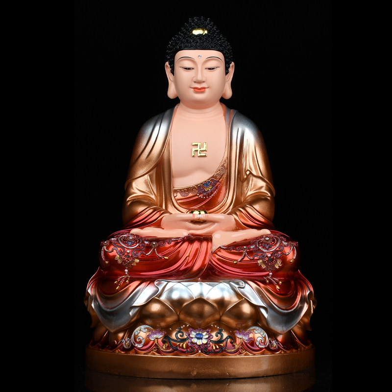 Swaying Three Saints Buddha Statues: Guanyin Bodhisattva Statue, Ksitigarbha Bodhisattva Statue ...