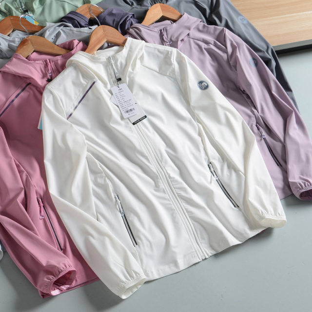 UPF50 UV proof men and women universal light and breathable four-sided ...