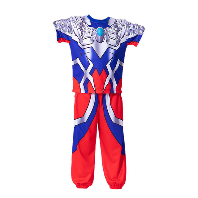 Ultraman Boys Clothes Children's Birthday Gift Boys Summer Short Sleeve ...