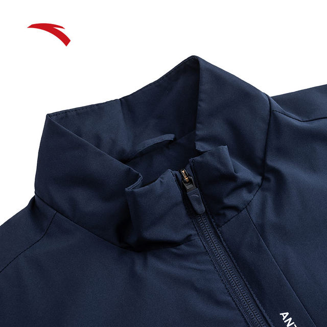 ANTA Sports Jacket Men's Winter New Fitness Running Stand Collar ...