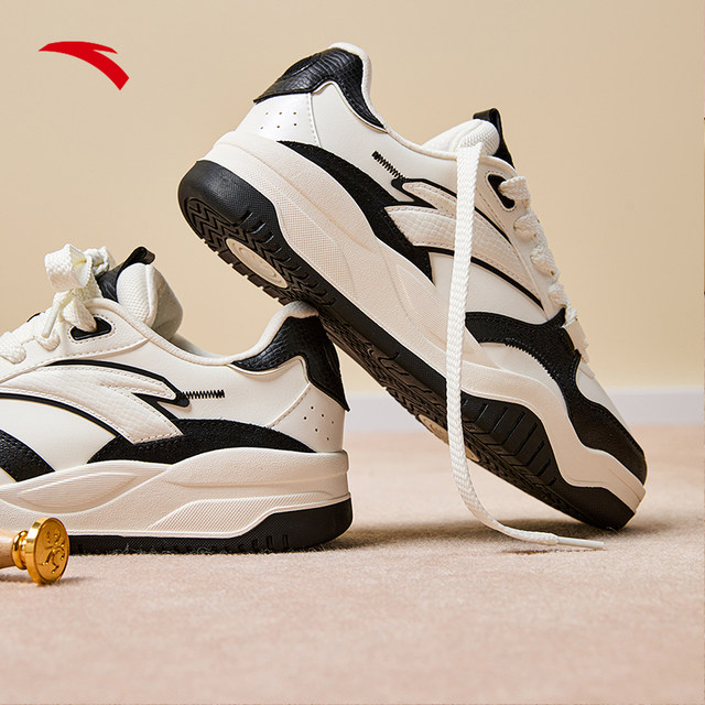 ANTA Wave Shoes丨Trendy Sneakers Women's Shoes Autumn Thick Sole Height ...