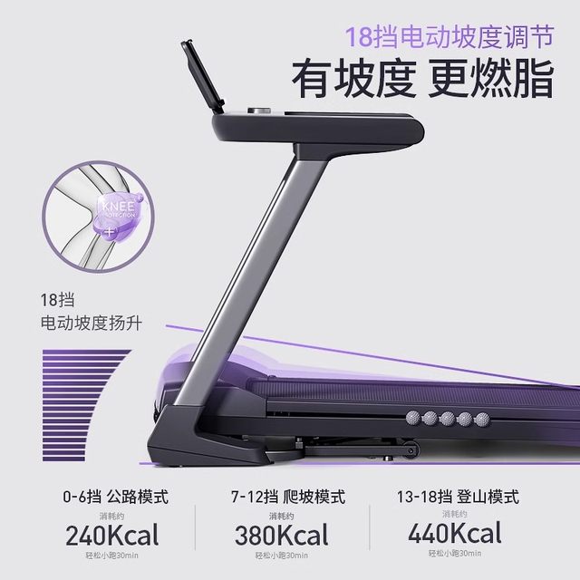 Merrick treadmill home small folding walking machine gym ultra-quiet ...