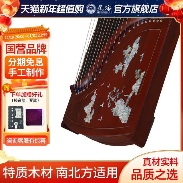 Xinghai Guzheng National Musical Instrument Africa Rosewood 8812T-high ...