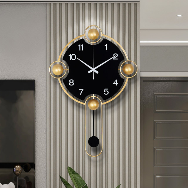 Clocks hanging clock living room During creativity, atmosphere hanging ...