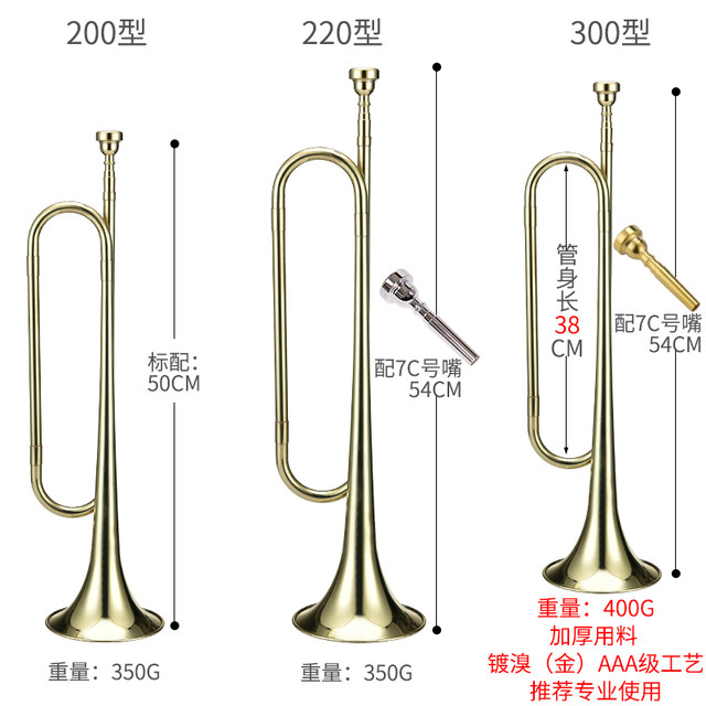 Xidian Student Youth Horn Young Pioneers Horn Brass Big Trumpet B Key ...