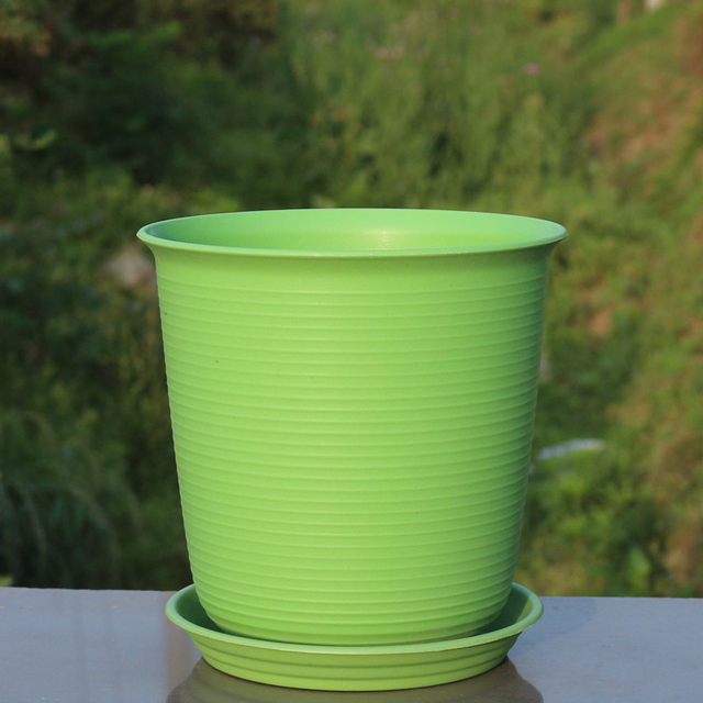New high-end environmentally friendly resin flower pots thickened anti ...