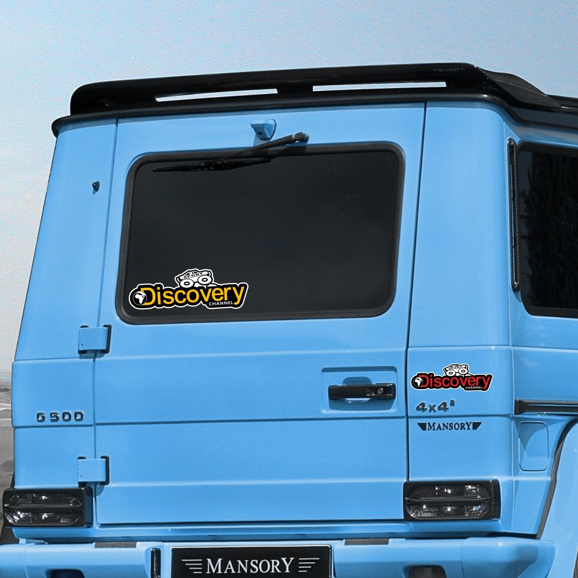 Discovery explores off -road stickers English car scratch scratches ...