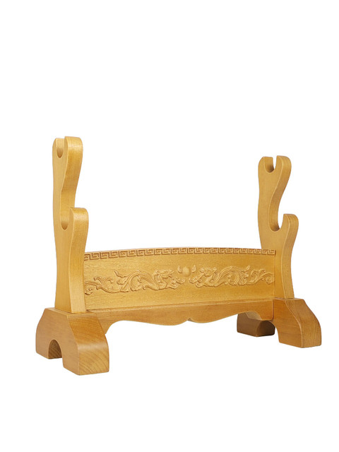 Solid wood high-end sword frame sword frame showcase grand plan sword ...