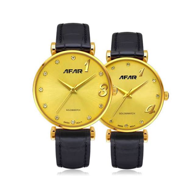 AFAR {Omi Diefei} pure gold 999 Swiss imported quartz movement gold ...