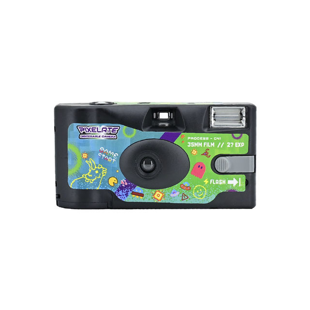 Hong Kong genuine video game pixel disposable film camera special ...