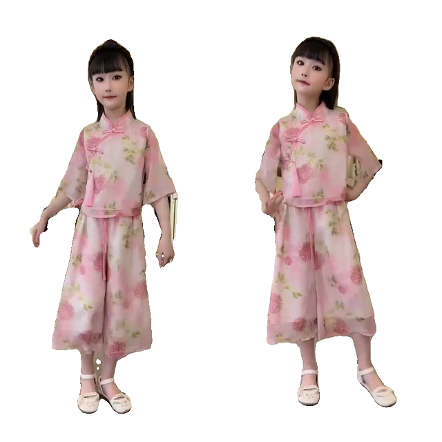 Girly Pink Dudu Cute Chinese Style Improved Hanfu 2024 Summer Fashion ...