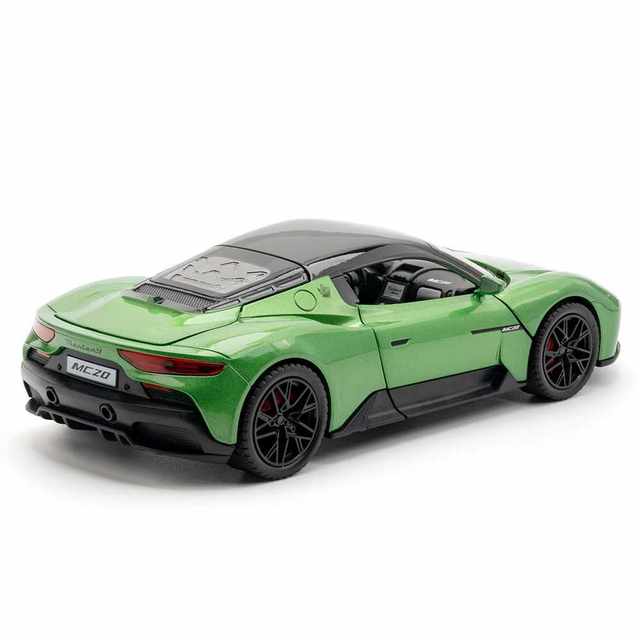 Large Maserati MC20 alloy car model ornaments pull back toy car boy ...