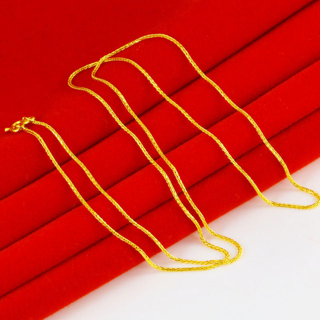 Authentic Gold Necklace for Men and Women, Sturdy Chopard Chain, 9999 ...