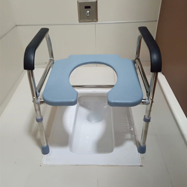 Pregnant women sitting toilet chair elderly household simple squat ...