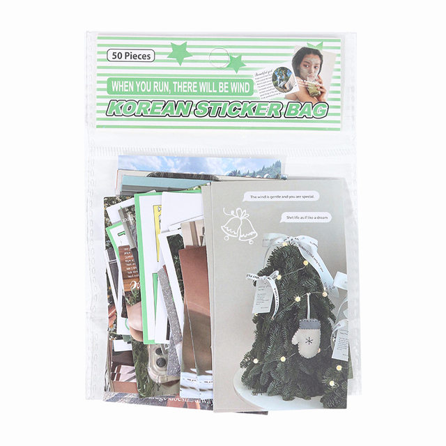 Korean sticker pack ins style high-end sealing sticker hand account ...