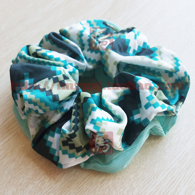 Laoma handmade hair accessories for women romantic chiffon fabric large ...