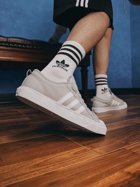 Nizza classic sports canvas shoes men adidas Adidas official outlets ...