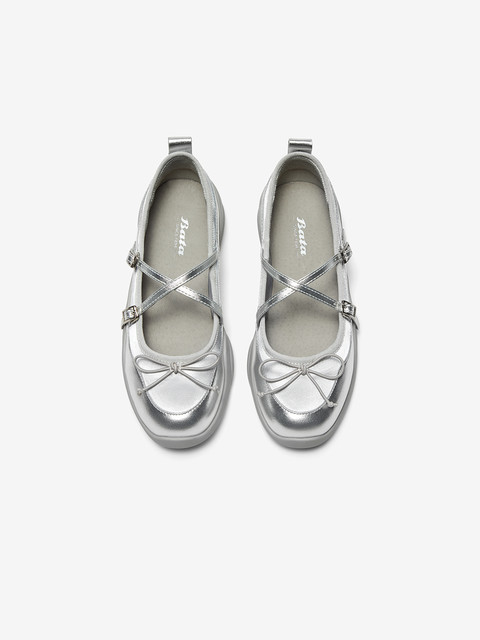 Bata Mary Jane Women's Spring and Autumn New Cross-Tight Commuter Light ...