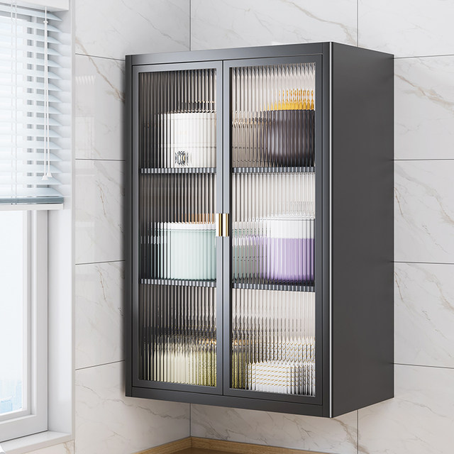 Kitchen wall-mounted multi-functional condiment box storage rack ...