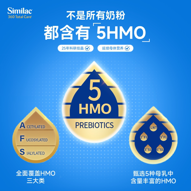 American American version of Abbott milk powder one section of 360 all ...