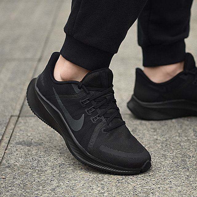 Nike men's shoes summer Quest4 running shoes light breathable sports ...