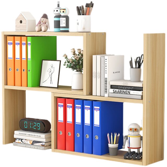 Student bookshelf simple children's desktop creative small shelf ...