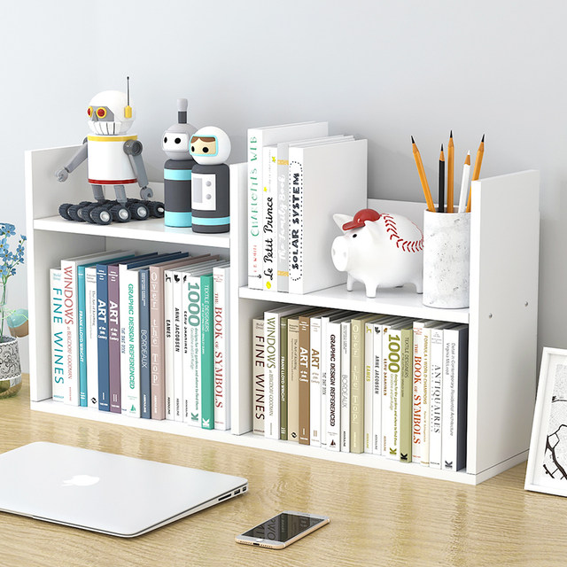 Bookshelf simple table children students with desktop bookshelf shelf ...