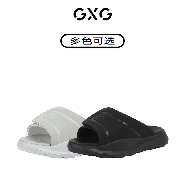 GXG men's shoes slippers Men's summer outdoor sports slippers Wear non ...