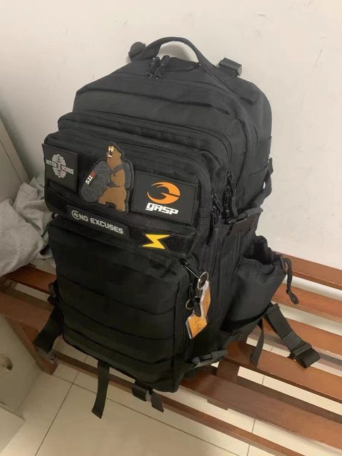 GASP Outdoor 45L Tactical Platinop bags Large -capacity fitness ...