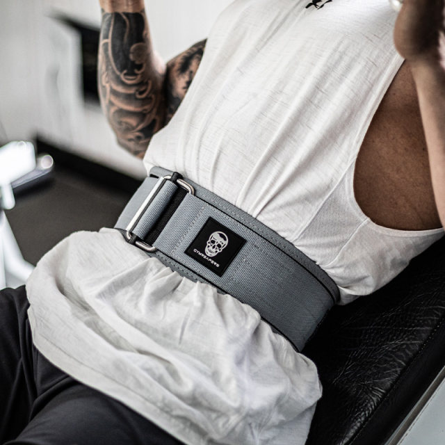 GR Death Skeleton Fitness Training Velcro Nylon Comfortable Breathable ...