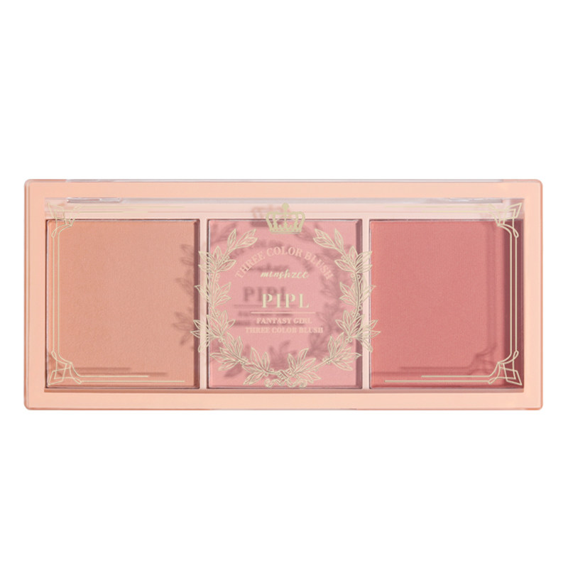 Pipl Dream Girl Tri-Color Blush - Natural Nude Make-up Palette