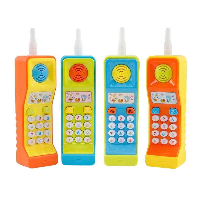 Retro Mobile Phone Toy - Early Education Music Phone for Babies & Toddlers