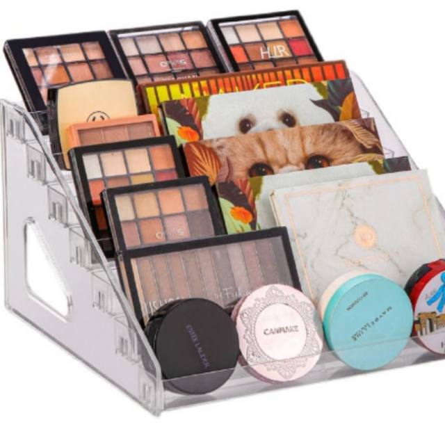 Acrylic Bar Display Stand Desktop Millet Storage Box Ladder Stand ...