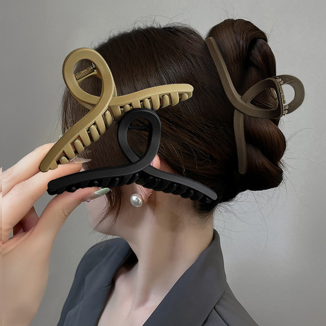 Super large grabbing female 2023 new hair clip behind the head of the ...