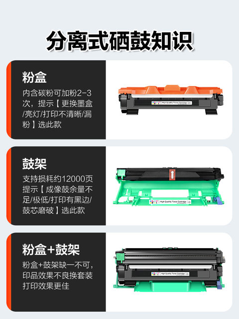 Suitable for Lenovo M7206 toner cartridge M7216nwa powder cartridge ...
