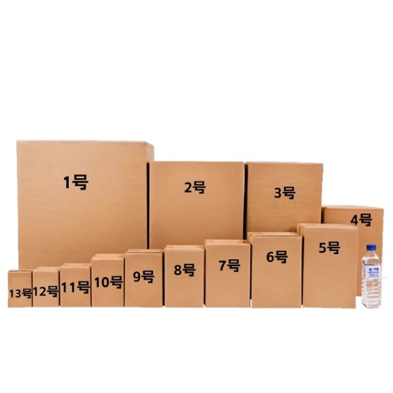 Dong Sheng Da Corrugated Cardboard Boxes - Wholesale Packaging - Sizes 3, 5