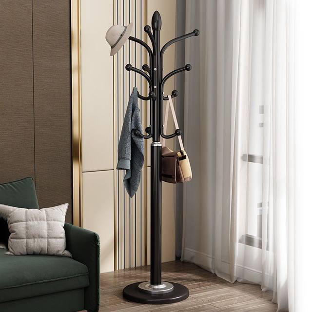 Iron Clothes Rack Floor-mounted Clothes Rack Simple Clothes Bedroom ...