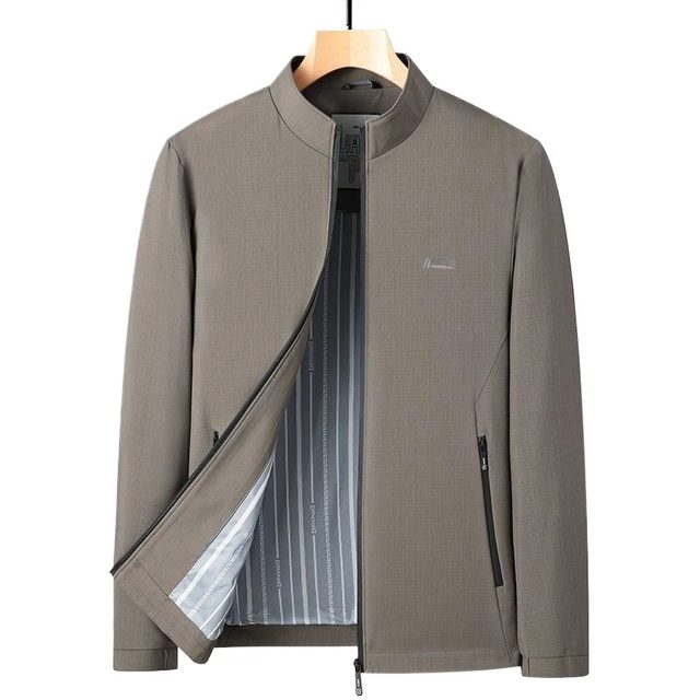 Woodpecker Dad Jacket Men's Middle-aged Spring and Autumn Clothing Tops ...