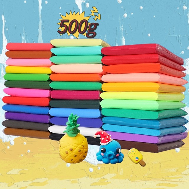 Indoor ultra-light clay set children's toys ultra-light clay colored ...