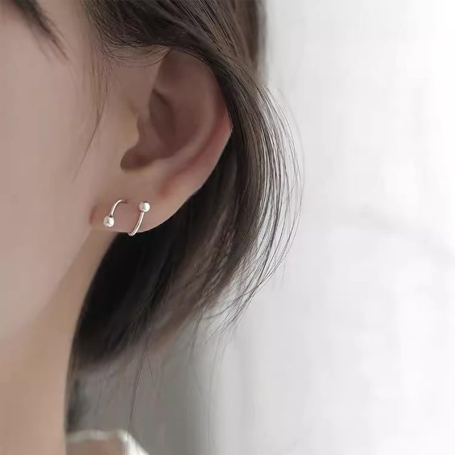 Old S925 Silver Silver Nourishing Ear Pental Sleeping Sleeping 2024 New ...