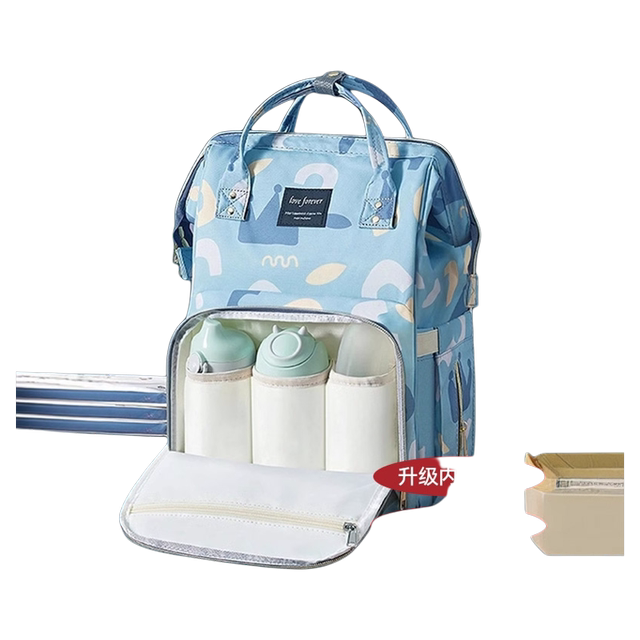 Mummy lightweight large-capacity mother and baby bag baby going out ...