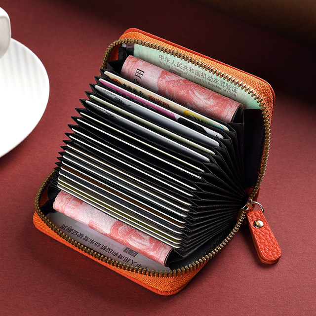 Card bag men's 2025 new women's anti-theft card holder simple bank card ...