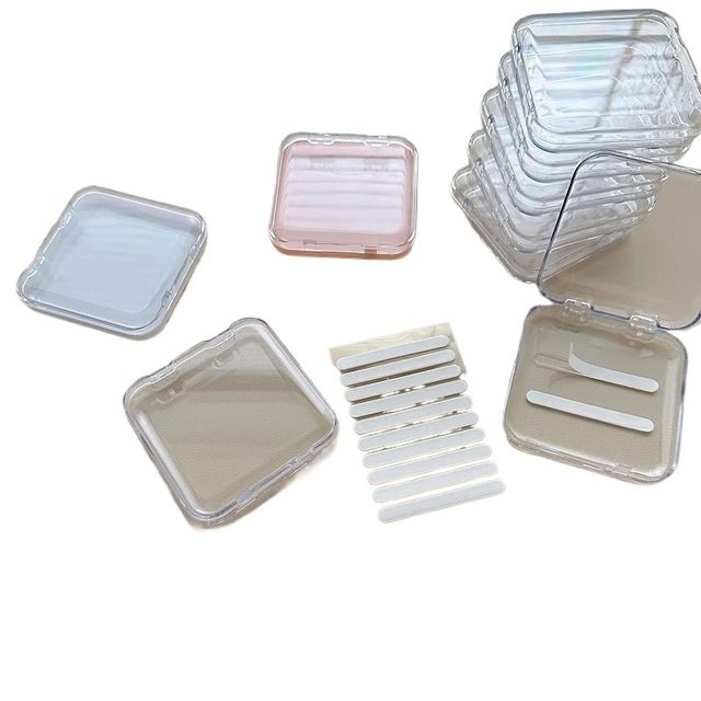 Wear armor storage box wearing nail transparent sub -dense display ...