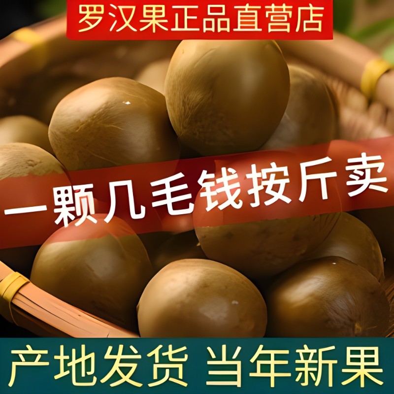 Mountain Sheng Luo Han Guo - 250g Trockenfrüchte - Guangxi Yulin