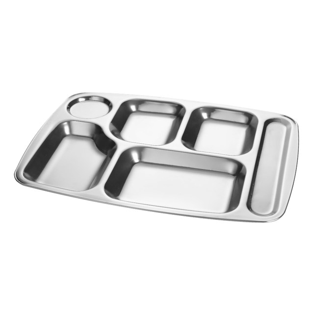 School Student Tableware Kindergarten Round 304 Stainless Steel Fast ...