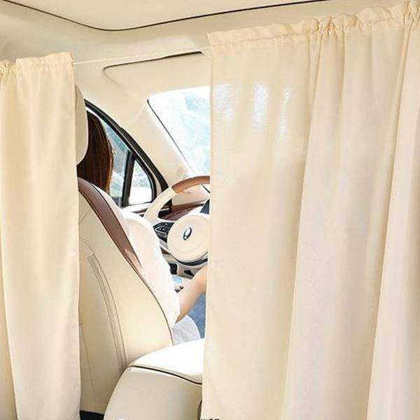 Car front and rear partition curtains, car window sunshades, winter sun ...