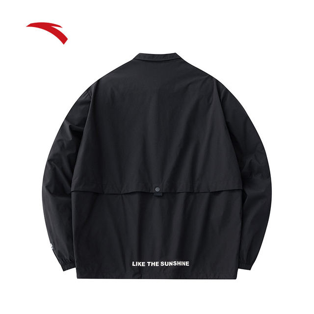 ANTA woven sports jacket for men and women, new winter style lapel ...