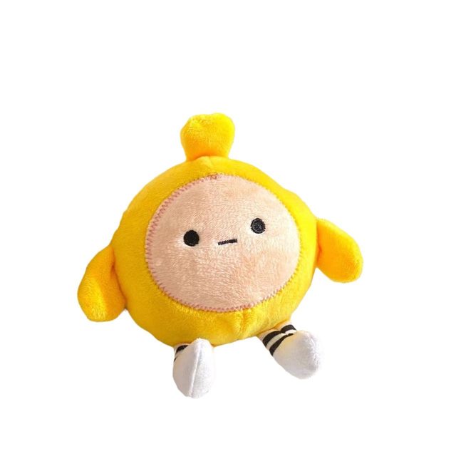 Douyin's same talking egg doll doll keychain plush toy doll voice egg ...